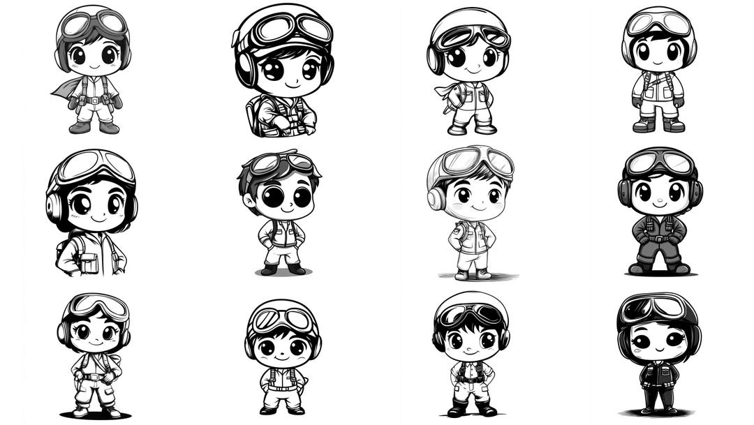 Pilot SVG Pack 84 Designs. Pilot SVG, Pilot PNG, Laser Svg, Pilot, Clip ...