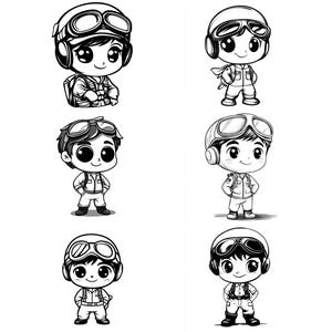 Pilot SVG Pack: 84 Unique Designs (digital Download) - Etsy