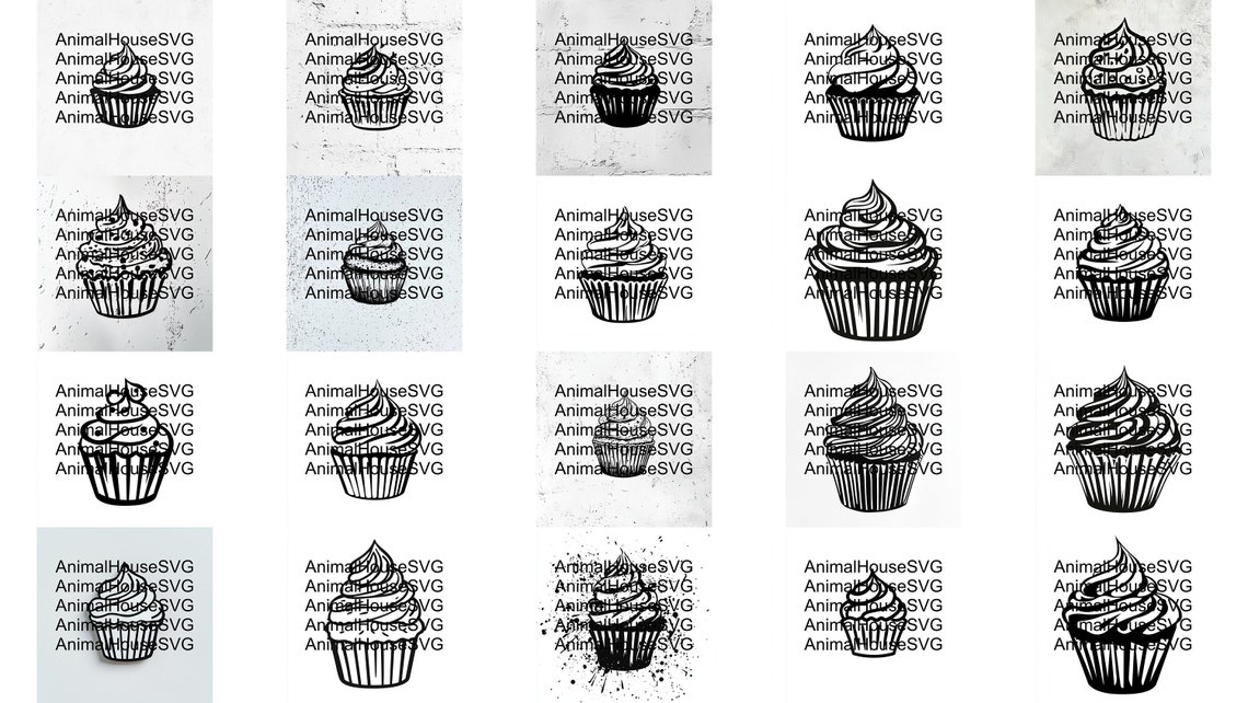 Cupcake SVG Bundle: 144 Designs for Crafts (digital Download) - Etsy