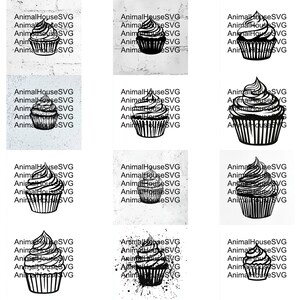 Cupcake SVG Bundle: 144 Designs for Crafts (digital Download) - Etsy