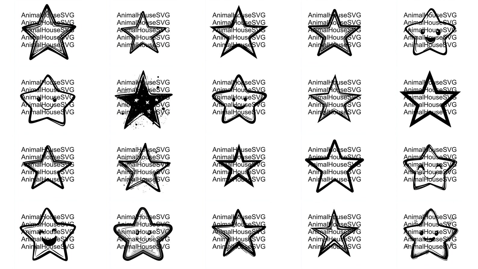 Star SVG Pack 116 Designs. Star SVG, Star PNG, Laser Svg, Star, Clip ...