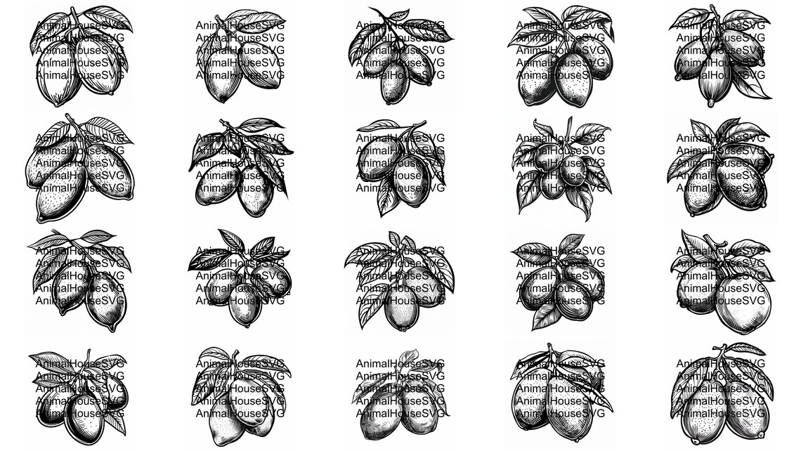 Mango SVG Pack: 124 Fruit Designs (digital Download) - Etsy
