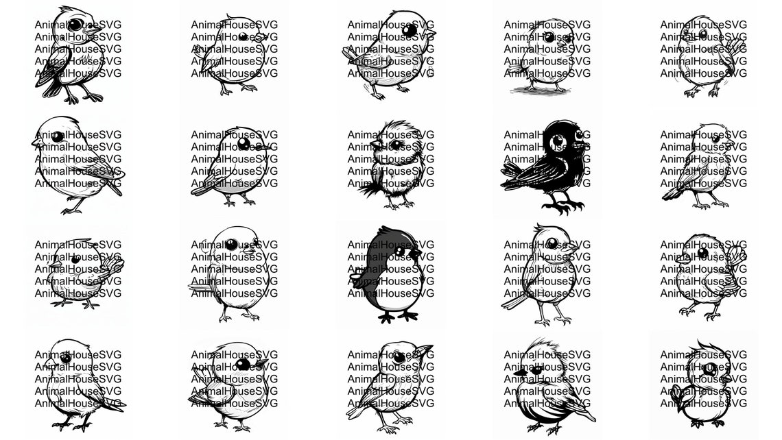Cute Birds SVG Pack 169 Unique Designs. SVG, JPG,, Cricut Svg, Cnc ...
