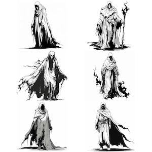 Ghost SVG Pack: 48 Unique Designs for Lasercut & Sublimation (digital ...