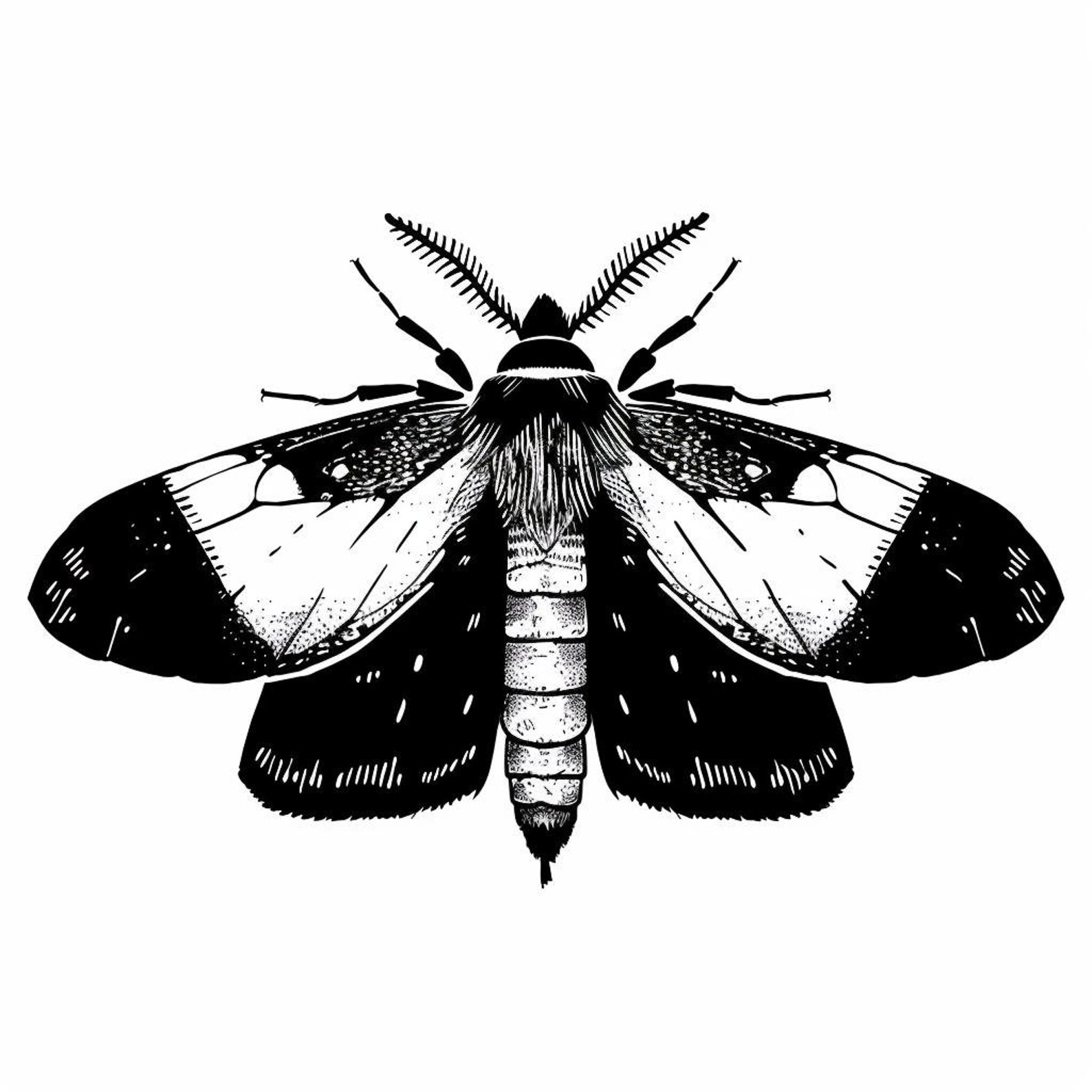 Moth SVG Bundle: 108 Insect Designs (digital Download) - Etsy