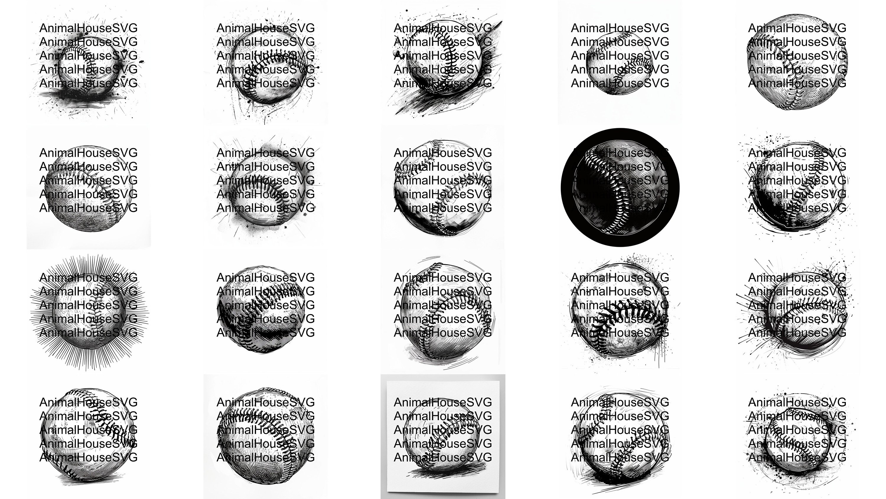 Baseball SVG Bundle: 116 Designs, Clip Art (digital Download) - Etsy