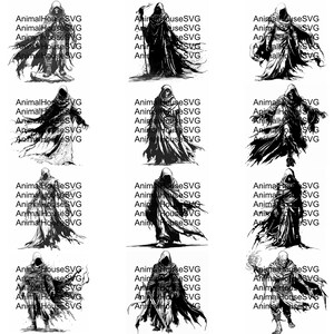 Wraith SVG Pack 48 Unique Designs. Wraith SVG, Wraith JPG, Wraith ...