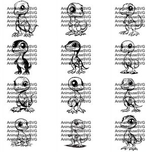 Cute Velociraptor SVG Pack 84 Designs. Cute Velociraptor SVG, Cute ...