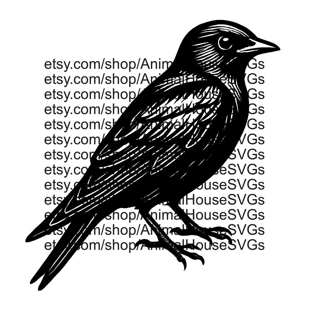 Purple Martin SVG Bundle: 25 Laser Cut Bird Designs (digital Download ...