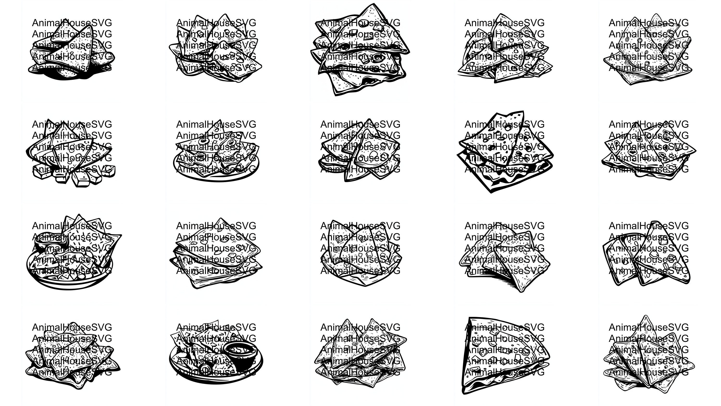 Nachos SVG Pack: 102 Crafting Designs (digital Download) - Etsy