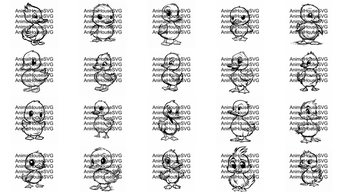 Cute Duck SVG Pack 114 Unique Designs. SVG, JPG,, Cricut Svg, Cnc ...