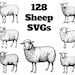 Sheep SVG Bundle: 106 Unique Designs for Cricut, CNC (digital Download ...
