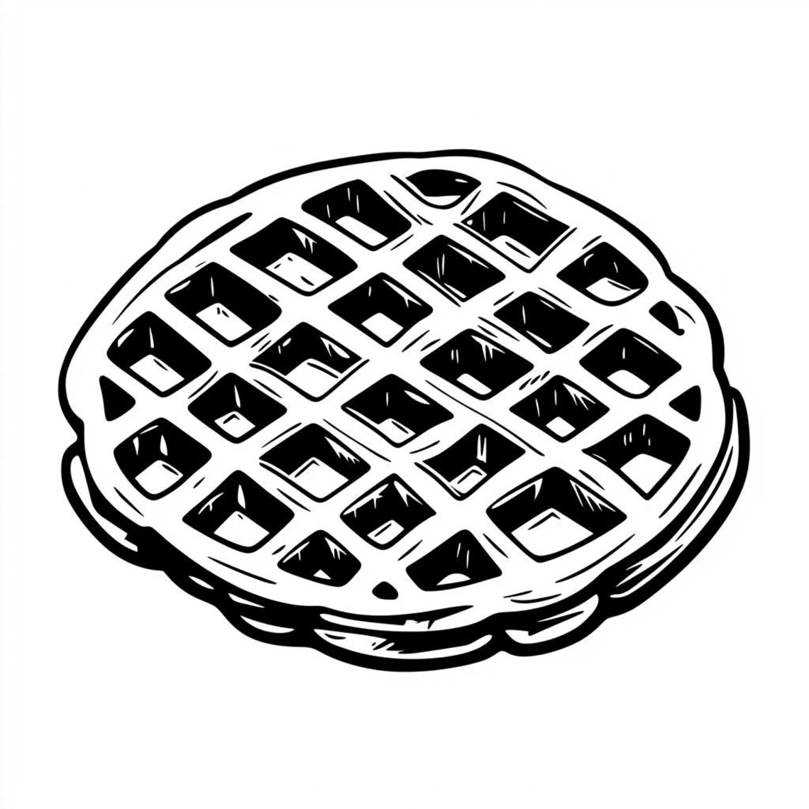 Waffle SVG Bundle: 116 Unique Designs (digital Download) - Etsy
