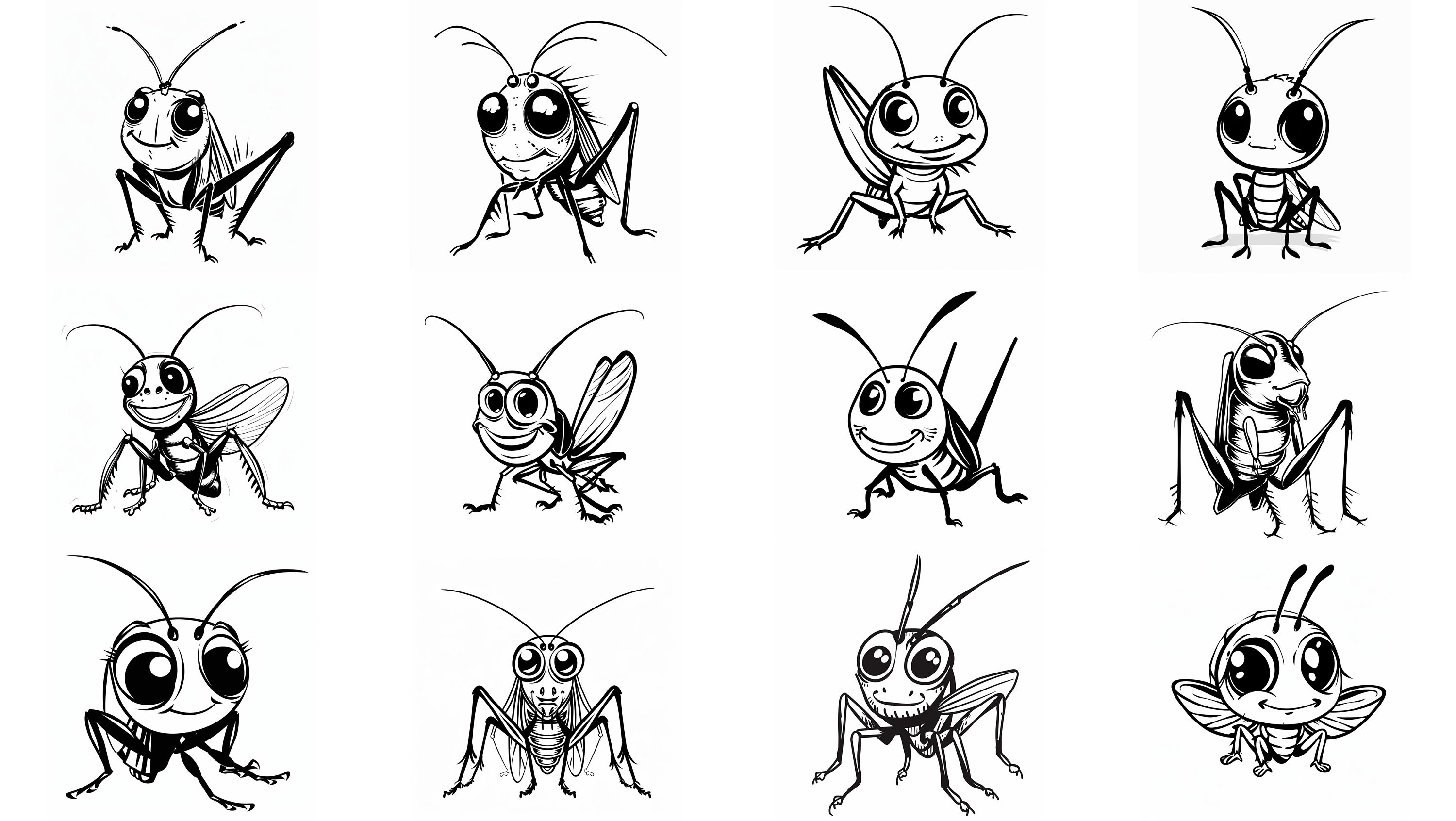 Cute Cricket SVG Pack 92 Unique Designs. Cute Cricket SVG, Cute Cricket ...
