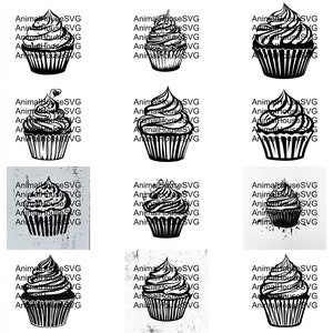 Cupcake SVG Bundle: 144 Designs for Crafts (digital Download) - Etsy
