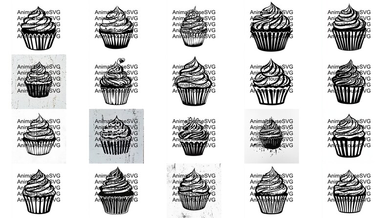 Cupcake SVG Bundle: 144 Designs for Crafts (digital Download) - Etsy