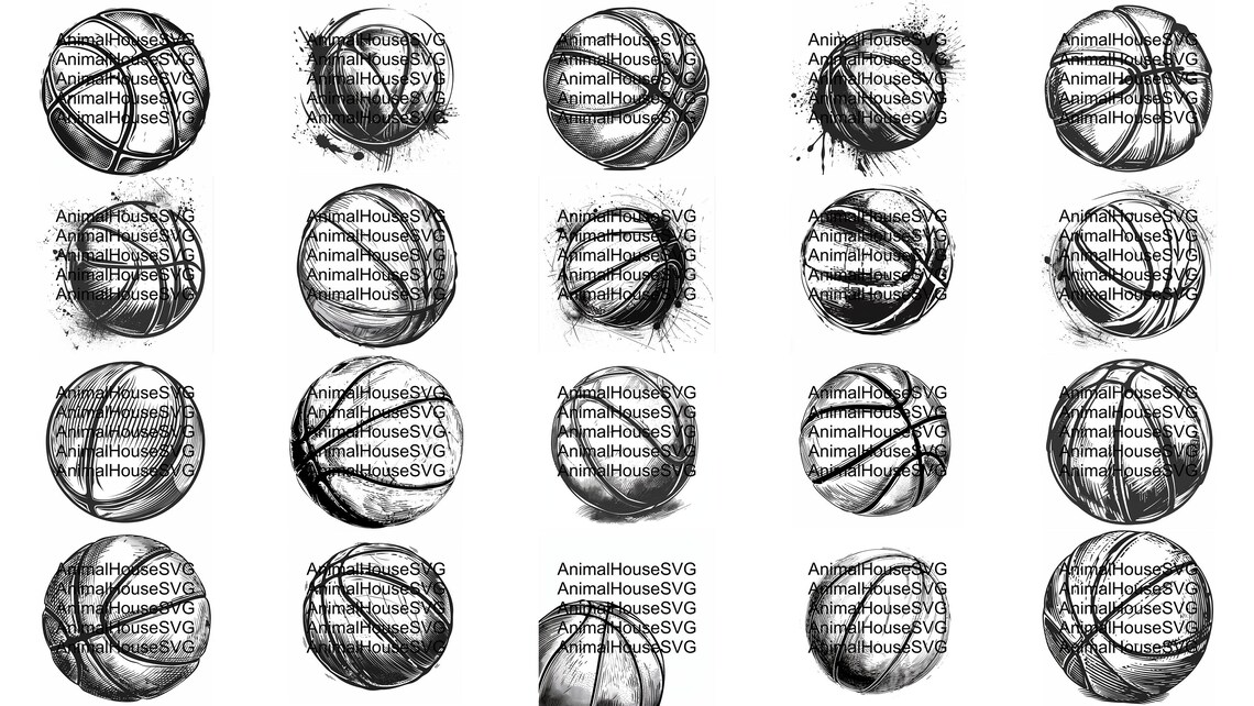 Basketball SVG Bundle: 112 Unique Designs (digital Download) - Etsy