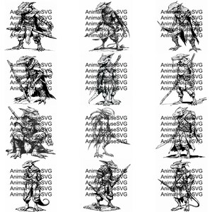 Kobold SVG Pack: 60 Unique Designs (digital Download) - Etsy