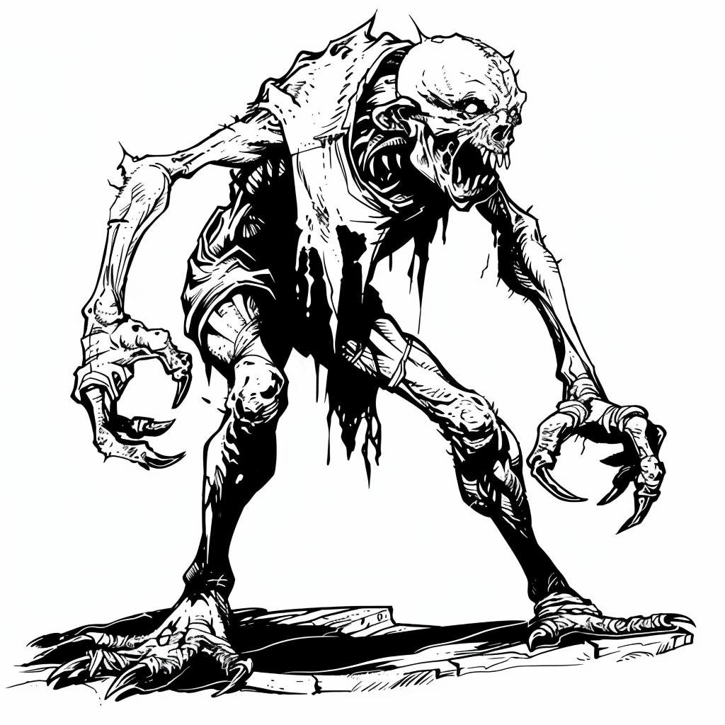 Ghoul SVG Pack: 48 Unique Horror Designs (digital Download) - Etsy