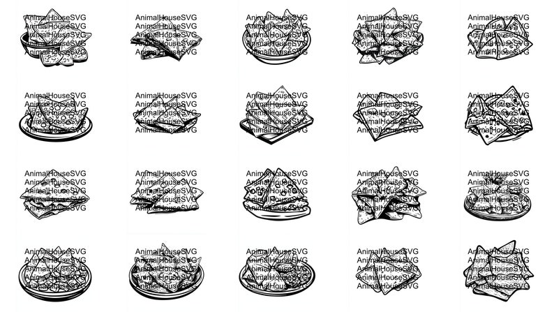 Nachos SVG Pack 102 Designs. Nachos SVG, Nachos PNG, Laser Svg, Nachos ...