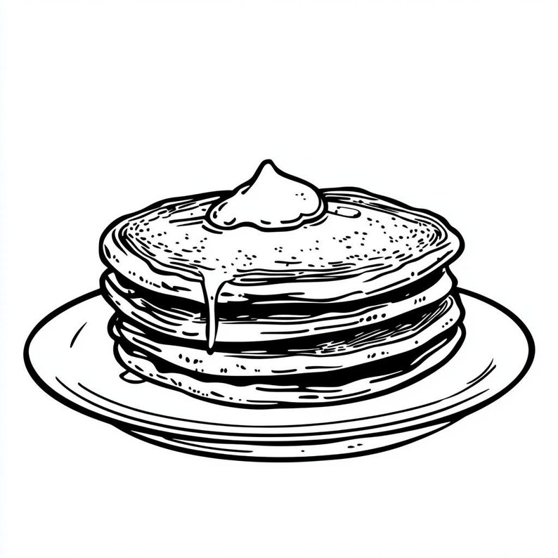 Pancakes SVG Bundle: 108 Unique Designs (digital Download) - Etsy