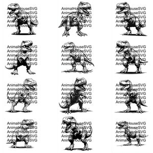 Tyranosaurus Rex SVG Pack 144 Designs. Tyranosaurus Rex SVG ...