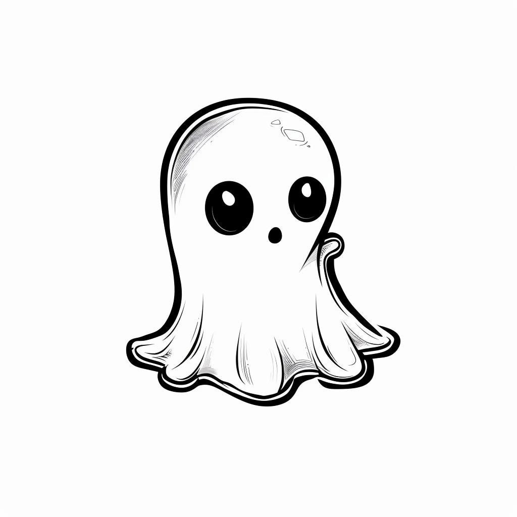 Cute Ghost SVG Pack 128 Designs. Cute Ghost SVG, Cute Ghost PNG, Laser ...