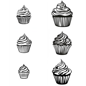 Cupcake SVG Bundle: 144 Designs for Crafts (digital Download) - Etsy