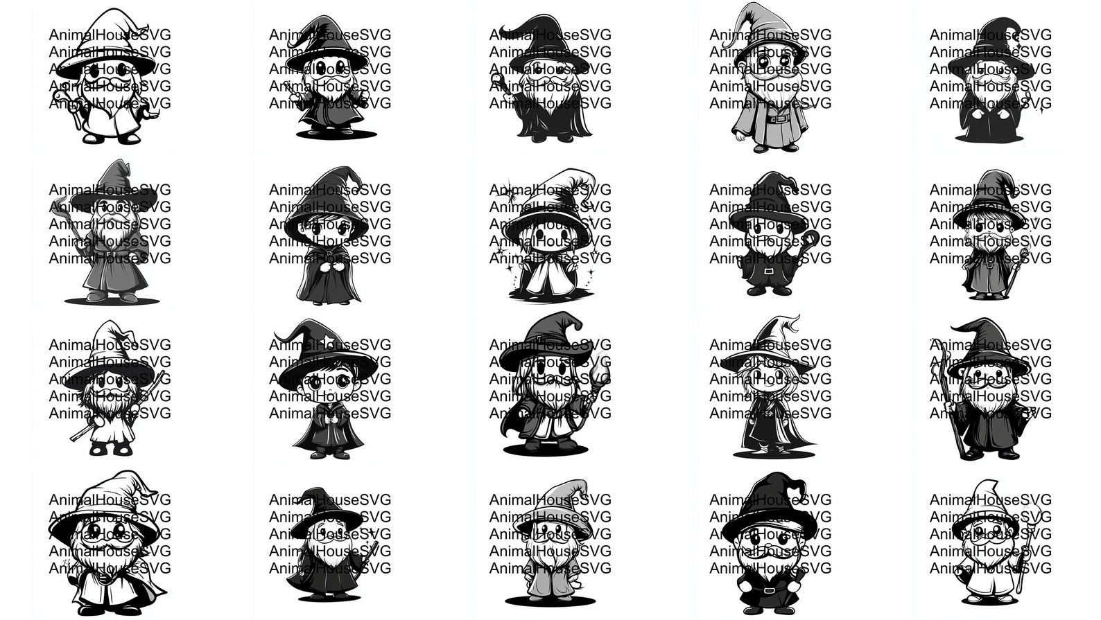 Wizard SVG Pack 112 Designs. Wizard SVG, Wizard PNG, Laser Svg, Wizard ...