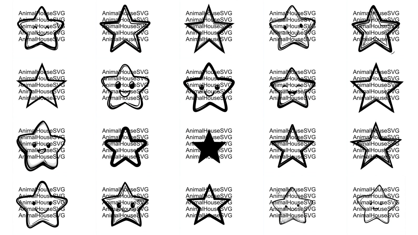 Star SVG Pack 116 Designs. Star SVG, Star PNG, Laser Svg, Star, Clip ...