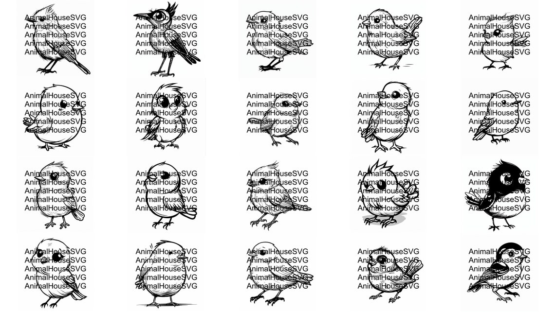 Cute Birds SVG Pack 169 Unique Designs. SVG, JPG,, Cricut Svg, Cnc ...