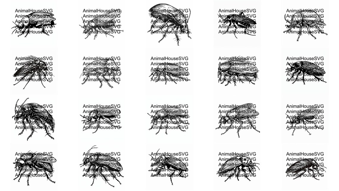 Flea SVG Pack 104 Unique Designs. Flea SVG, Flea JPG, Flea Lasercut ...