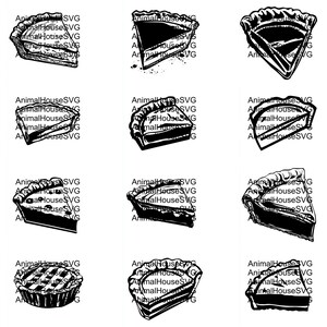 Pie SVG Pack: 220 Unique Designs (digital Download) - Etsy