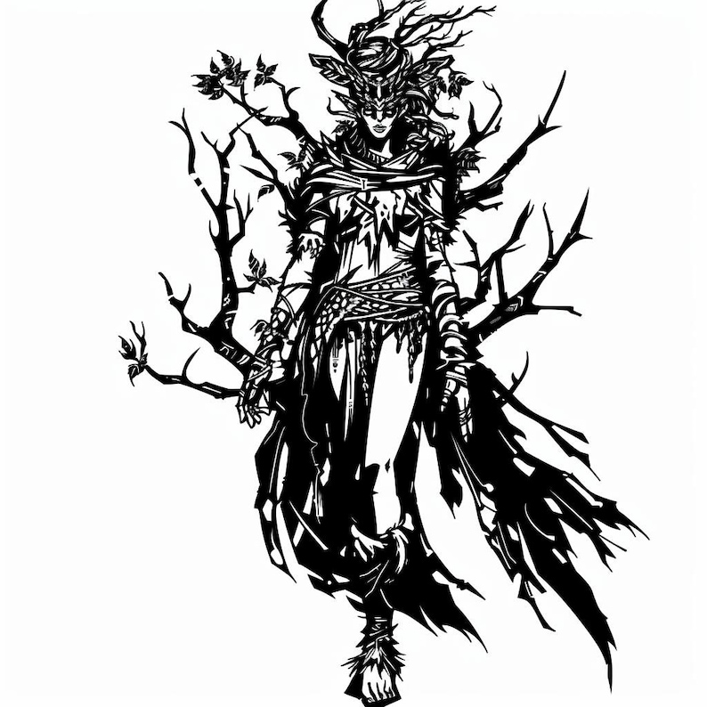 Dryad SVG Pack: 48 Unique Designs (digital Download) - Etsy