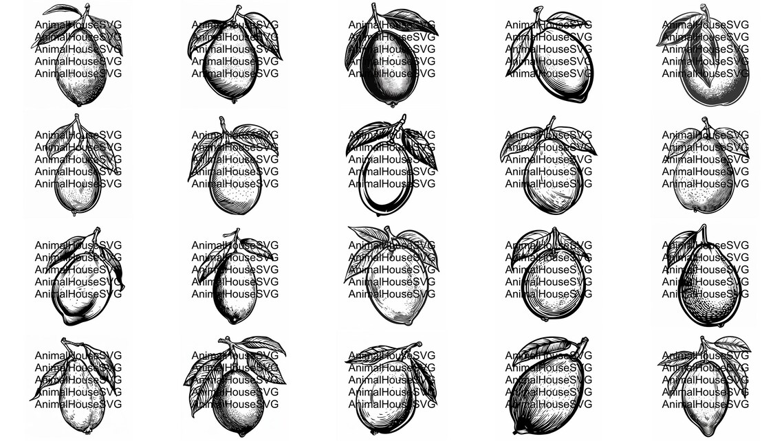 Mango SVG Pack: 124 Fruit Designs (digital Download) - Etsy