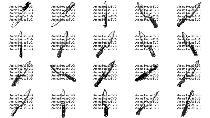 Chef Knife SVG Pack: 99 Unique Designs (digital Download) - Etsy