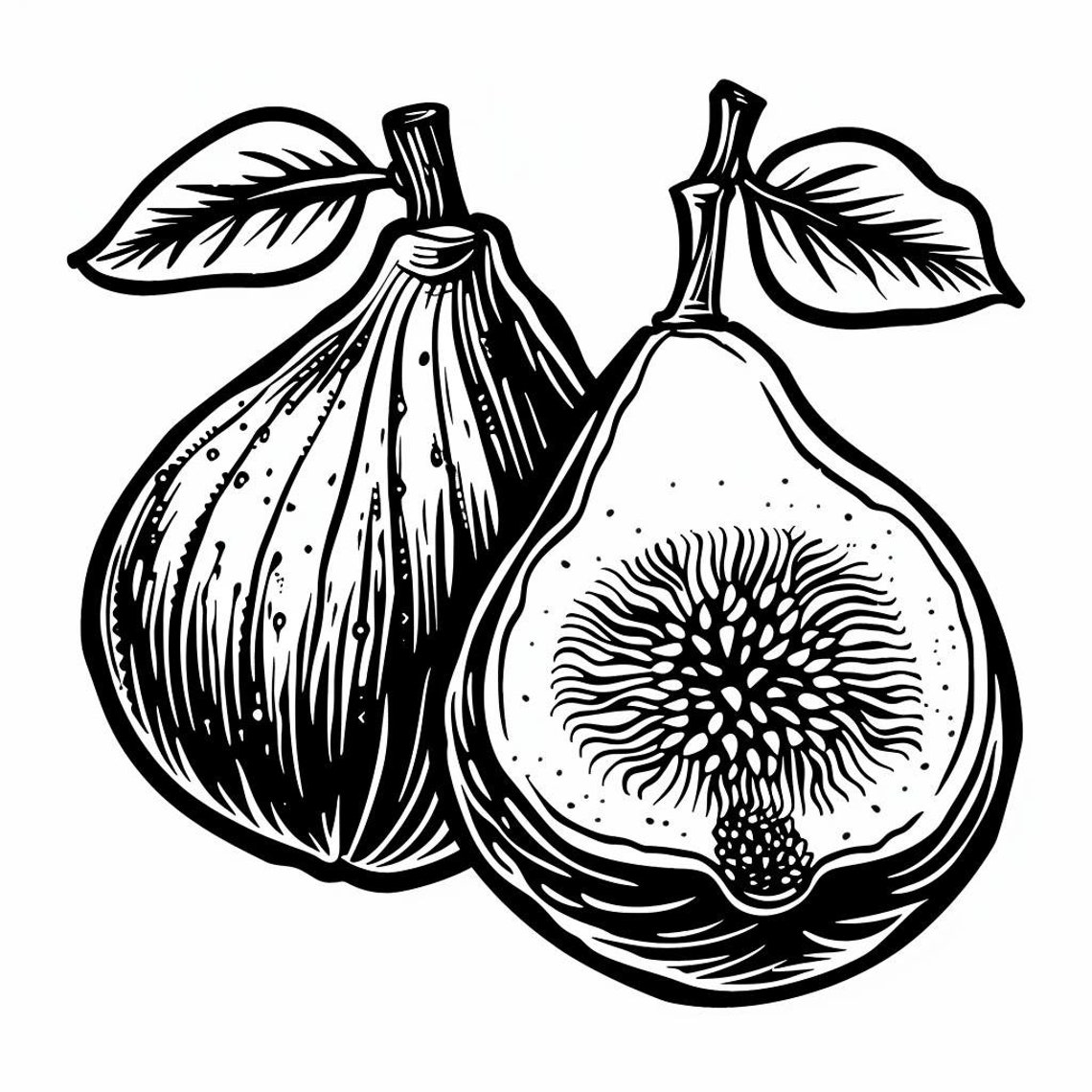 Fig SVG Pack: 96 Fruit Designs for Cricut & Laser Cutting (digital ...