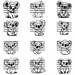 Cute Kaola SVG Pack 100 Designs. Cute Kaola SVG, Cute Kaola PNG, Cricut ...