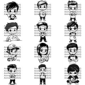 Tattoo Artist SVG Pack 107 Designs. Tattoo Artist SVG, Tattoo Artist ...