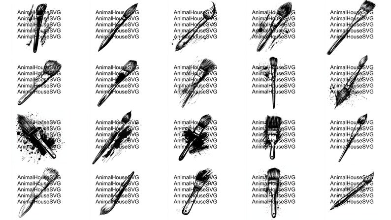 Paint Brush SVG Bundle: 149 Crafting Designs (digital Download) - Etsy