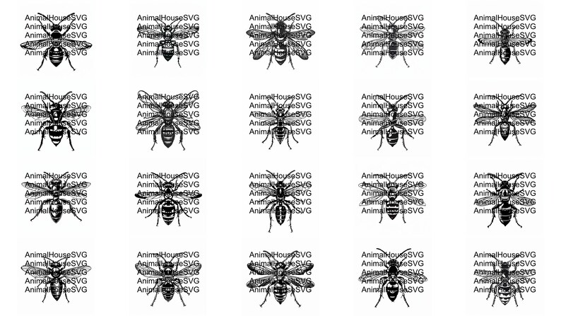 Wasp SVG Bundle: 103 Insect Designs (digital Download) - Etsy