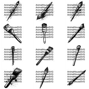 Paint Brush SVG Bundle: 149 Crafting Designs (digital Download) - Etsy