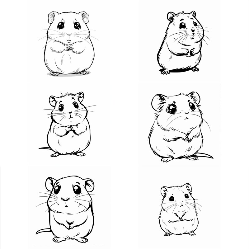 Hamster Peace Sign - Etsy