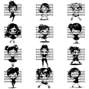 Dancer SVG Pack 105 Designs. Dancer SVG, Dancer PNG, Laser Svg, Dancer ...