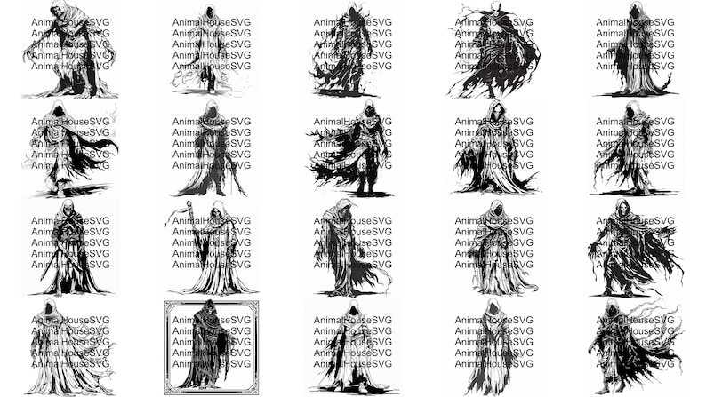 Wraith SVG Pack 48 Unique Designs. Wraith SVG, Wraith JPG, Wraith ...