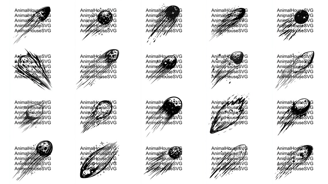 Meteor SVG Pack: 116 Laser Cut Designs (digital Download) - Etsy
