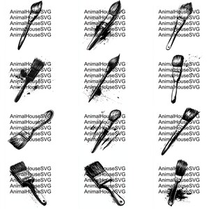 Paint Brush SVG Bundle: 149 Crafting Designs (digital Download) - Etsy