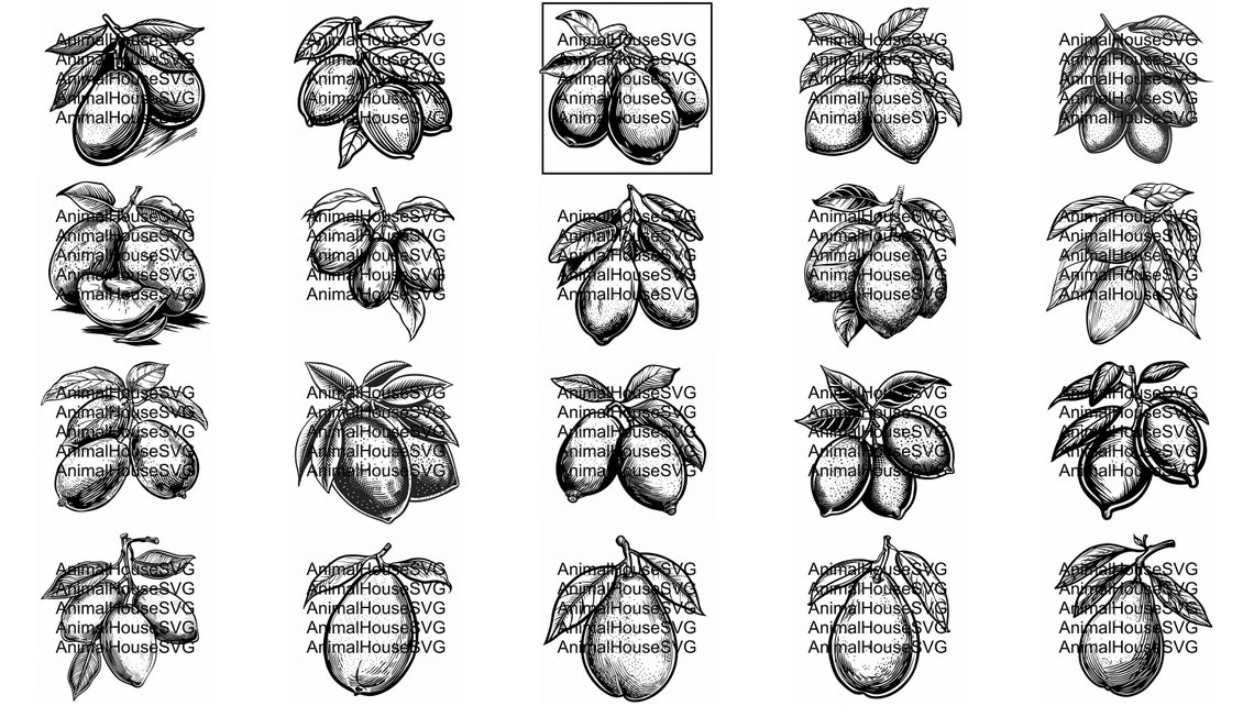 Mango SVG Pack: 124 Fruit Designs (digital Download) - Etsy