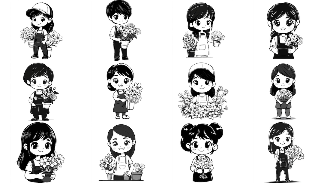 Florist SVG Pack 102 Designs. Florist SVG, Florist PNG, Laser Svg ...