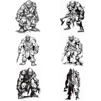 Ogre Svg Cartoon Ogre Png Cool Ogre Clipart Badass Ogre Vector Bundle ...